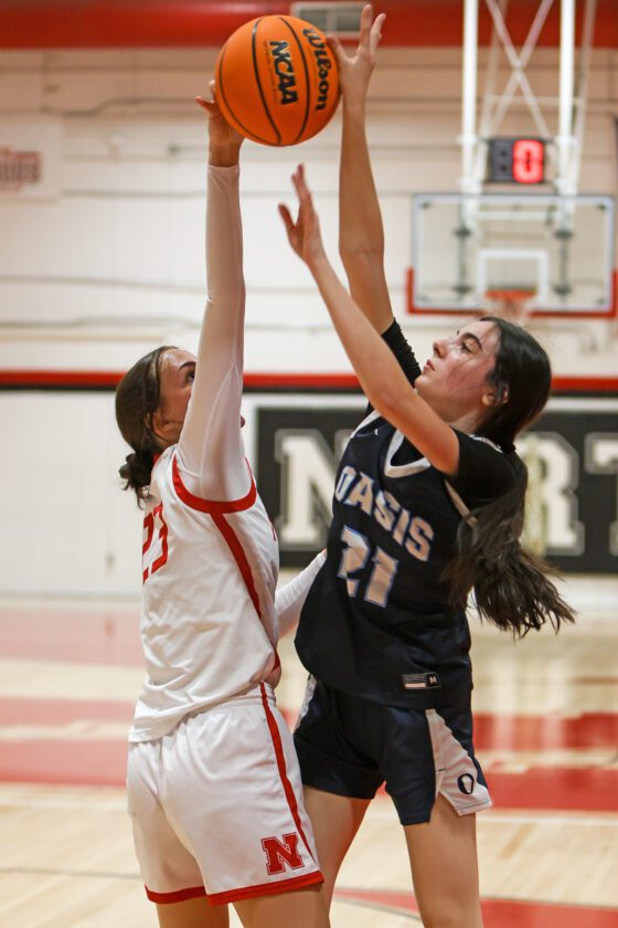 North Fort Myers Red Knights vs Oasis Sharks girls basketball | Photo ...
